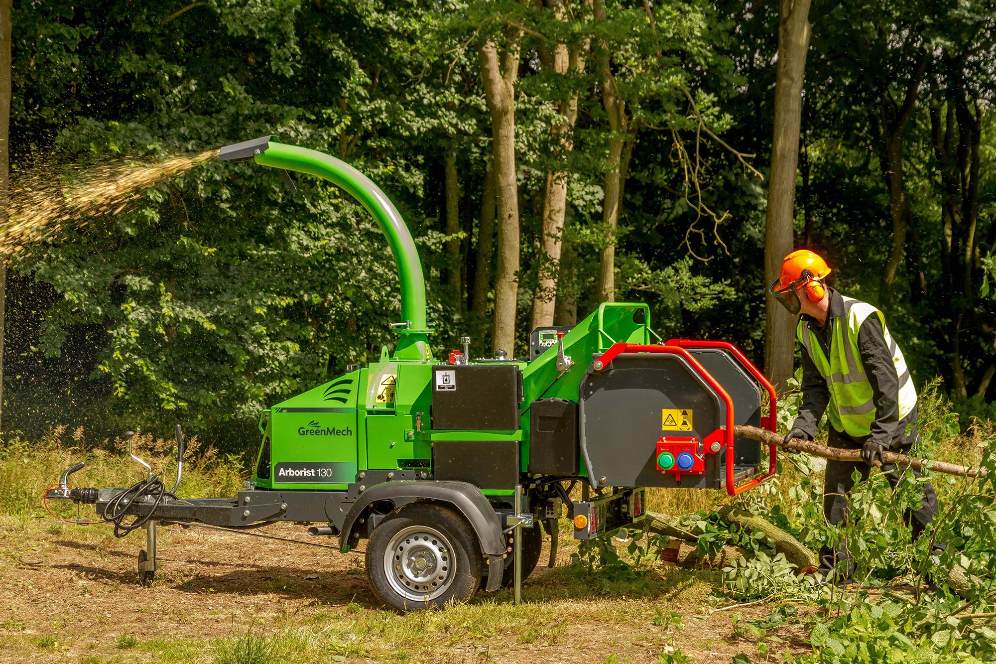 Greenmech Arborist 130 Petrol - Powercut