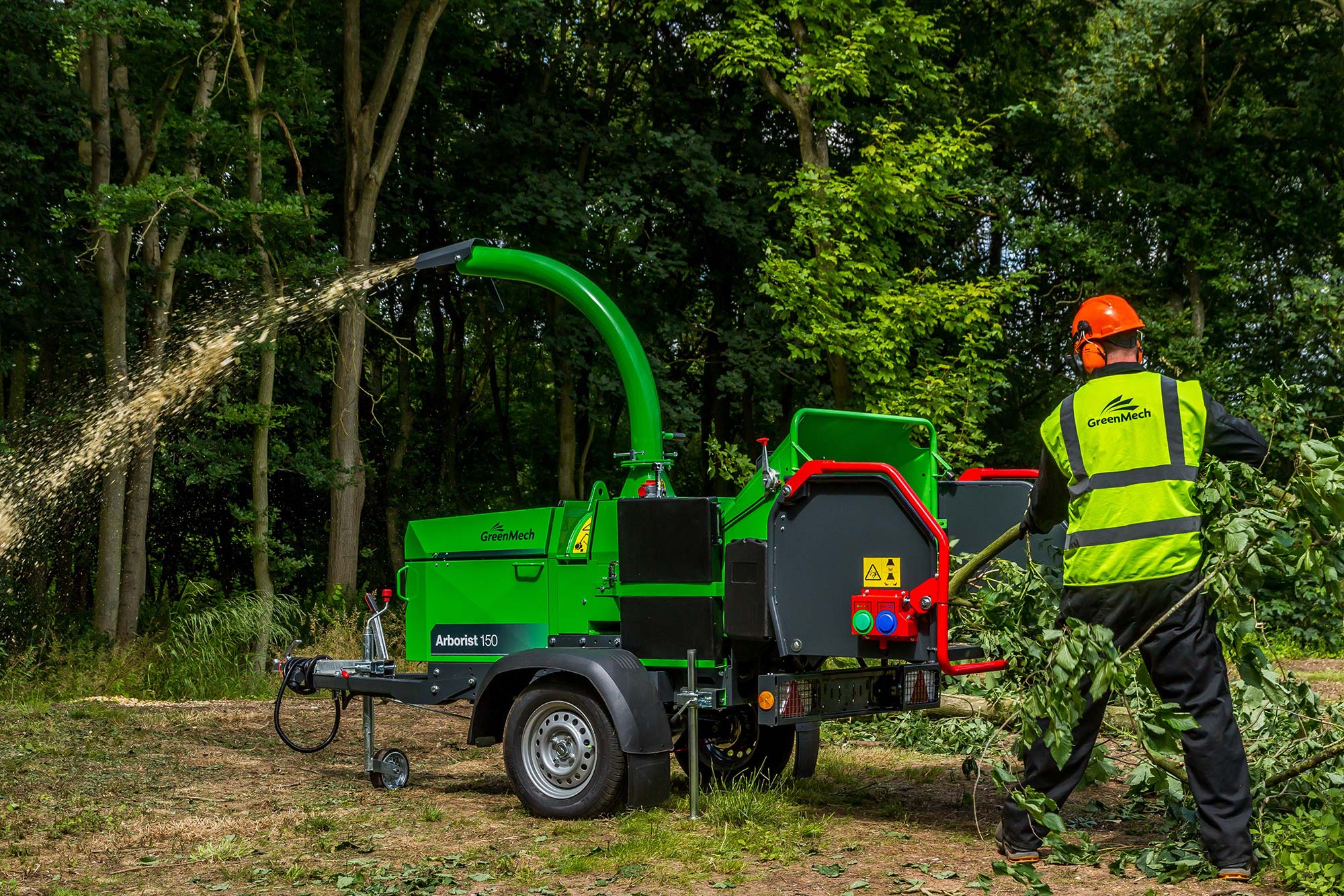 Greenmech Arborist 150 Diesel - Powercut